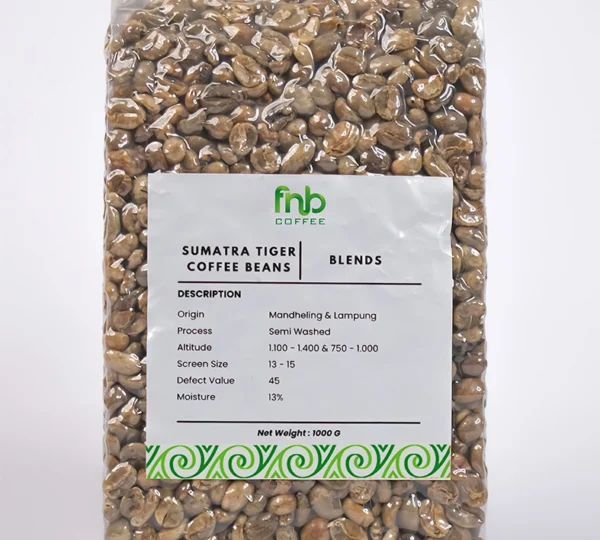 Sumatra Tiger - FNB Coffee - Indonesia Green Coffee Beans Supplier