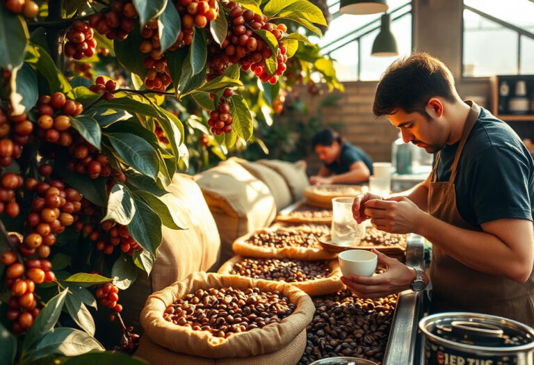 How the Coffee Supply Chain Connects Farmers to Consumers - Indonesia ...