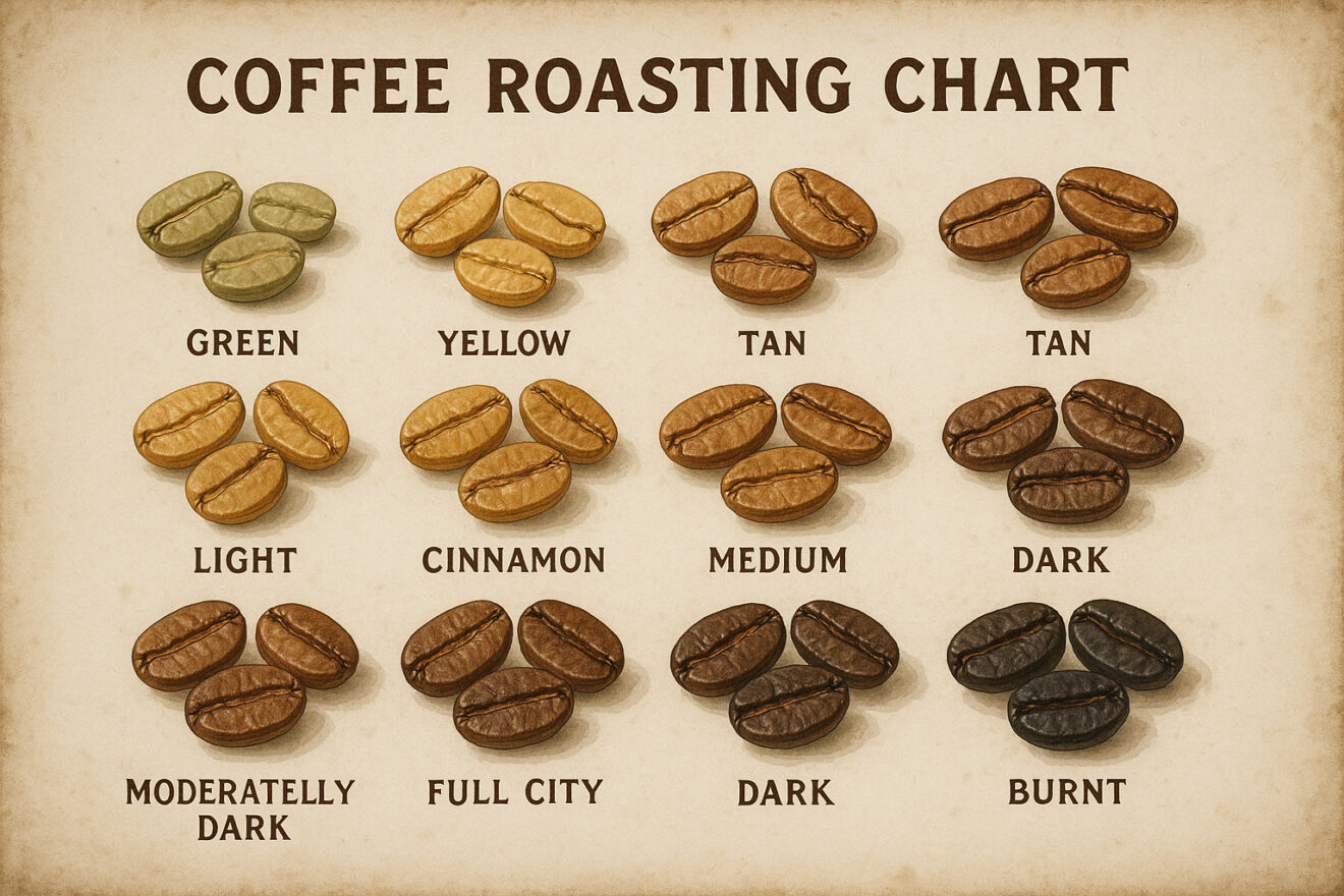 Understanding Coffee Roasting Chart - FNB Coffee - Indonesia Green ...